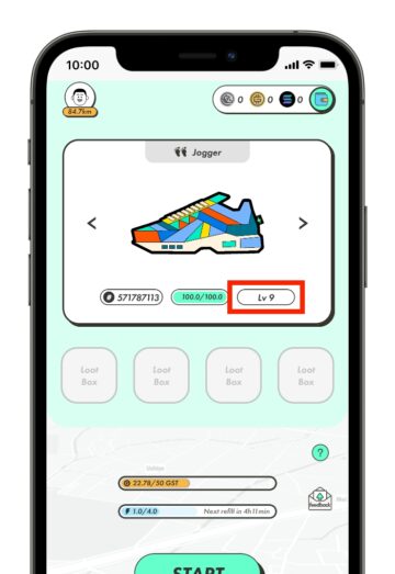 【どこまで上げる？】STEPN（ステップン）のレベル上げ・レベルアップに必要な費用や時間を解説 | DeFiビギナーズノート