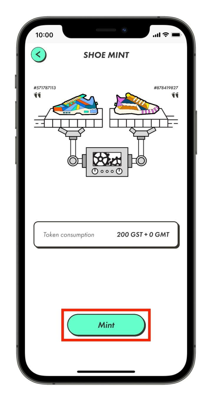 【随時更新】STEPN（ステップン）のMint（ミント）とは？やり方や費用、確率をまとめて紹介！ | DeFiビギナーズノート